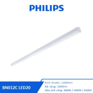 Bộ Máng Đèn LED T8 Philips 20W Batten BN012C 1200mm - Đèn LED Philips ...