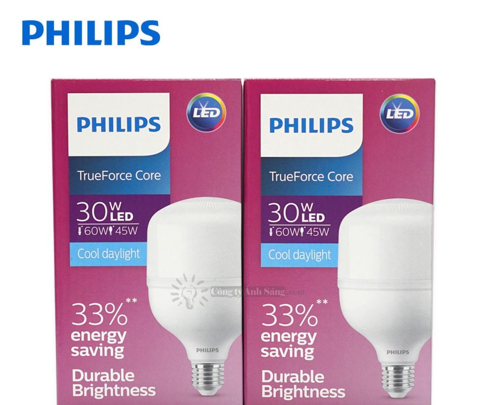 Đèn LED Bulb Trụ Philips 30W [HIỆU SUẤT SÁNG CAO]