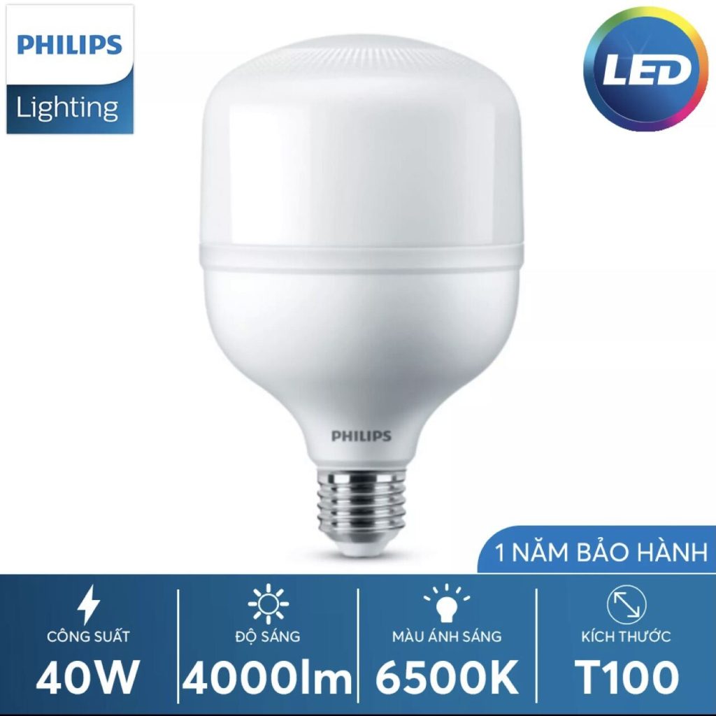 Đèn LED Bulb Philips Hi-Lumen G3 40W E27 GEN3 - Đèn LED Philips | Đèn ...