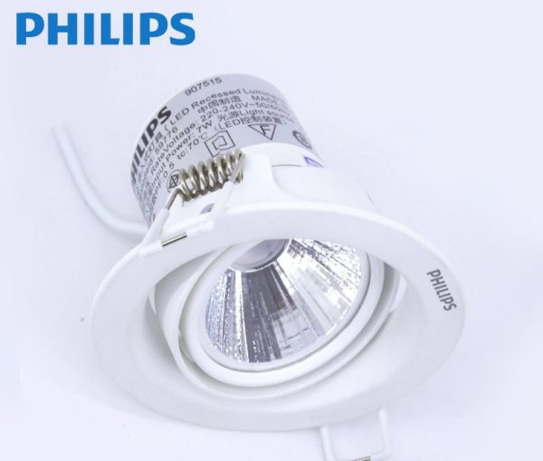 Đèn led âm trần spotlight 3W philips RS100B LED2 840 3W