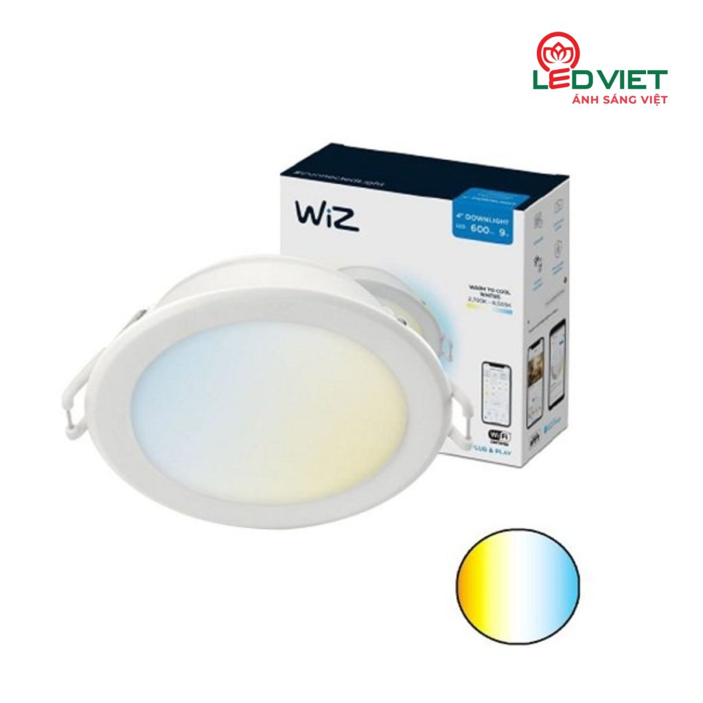 Đèn LED âm trần WiZ Tunable White Downlight 12.5W